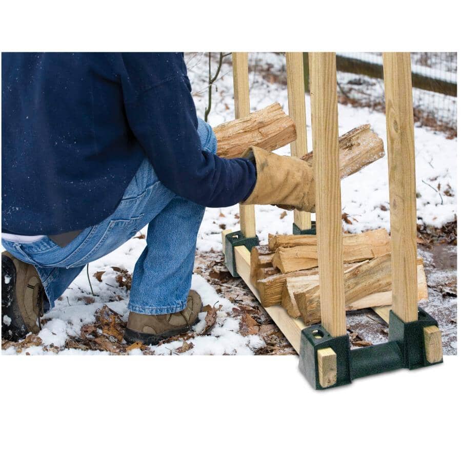 MD BUILDING PRODUCTS 8' x 4' Log Stacker | Home Hardware