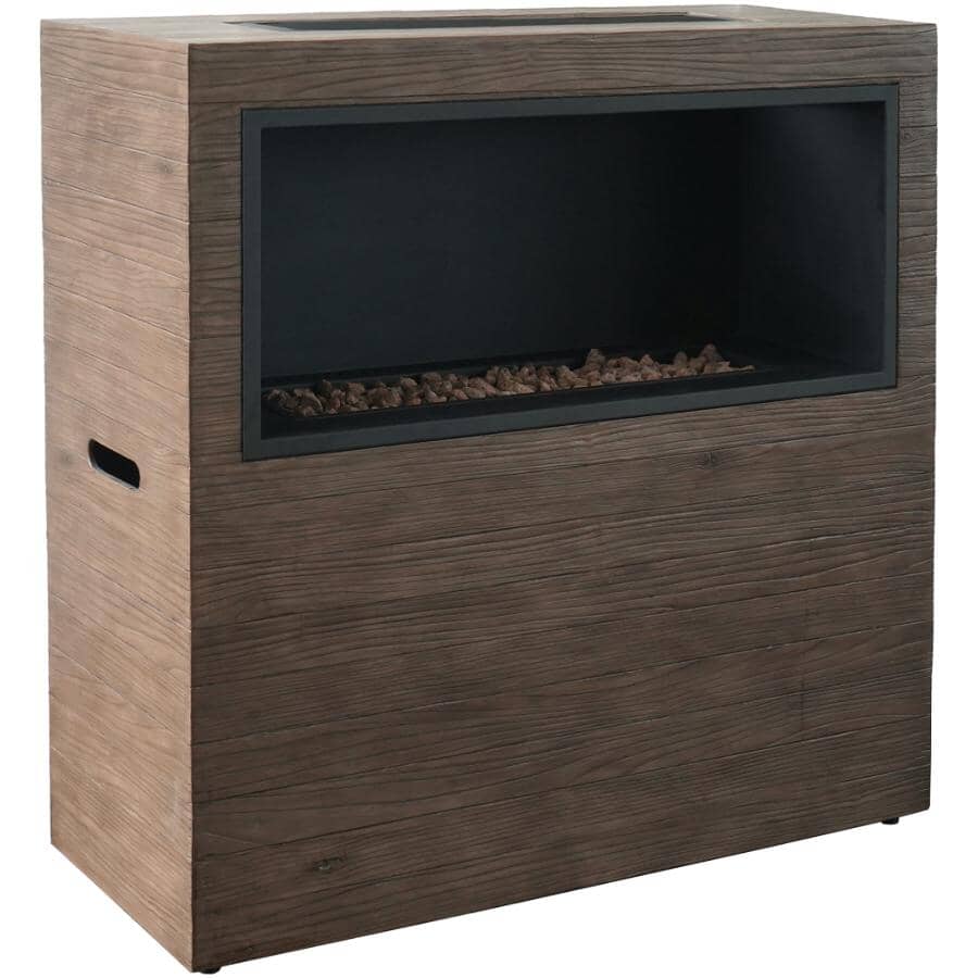 BOND Outdoor Rectangle Propane Fireplace | Home Hardware