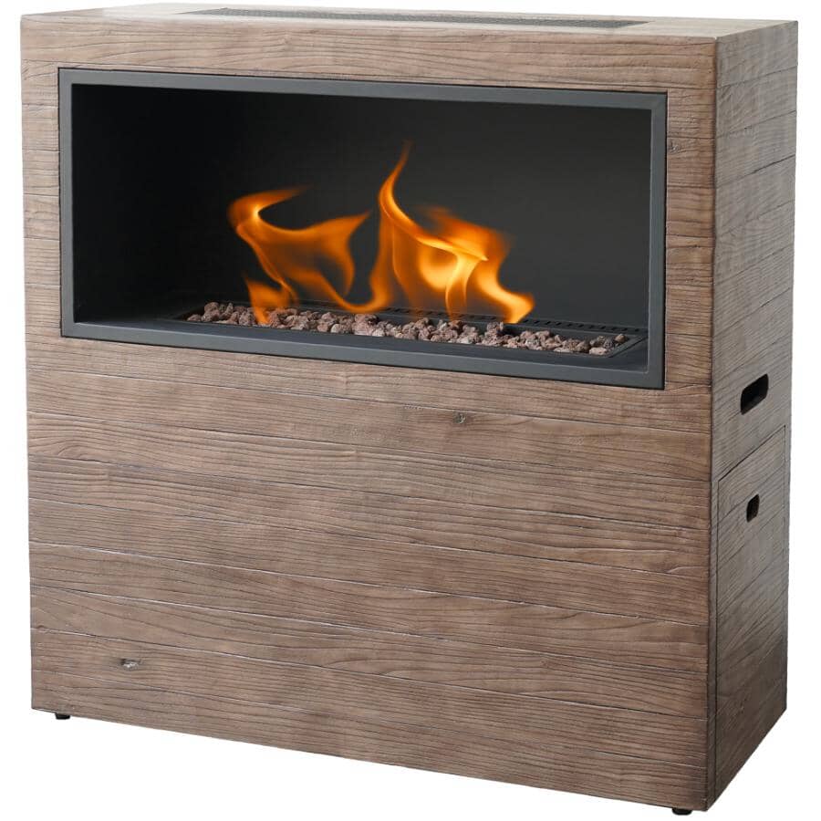 BOND Outdoor Rectangle Propane Fireplace | Home Hardware