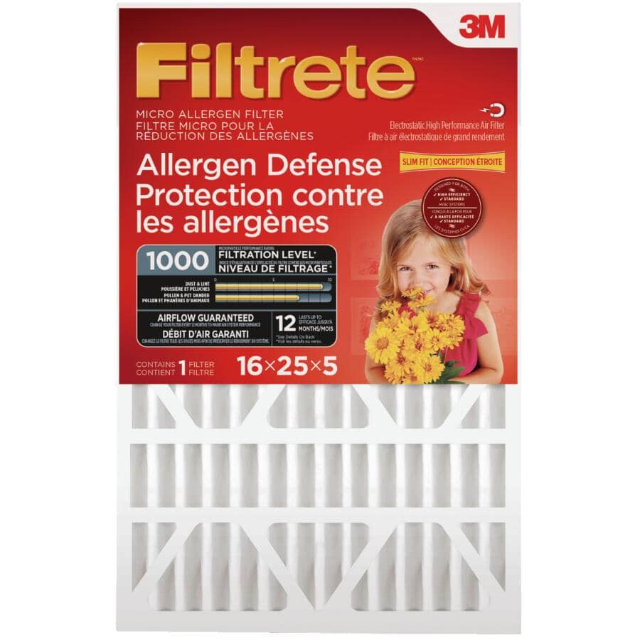 FILTRETE Allergen Defense Micro Allergen Furnace Filter | Home Hardware