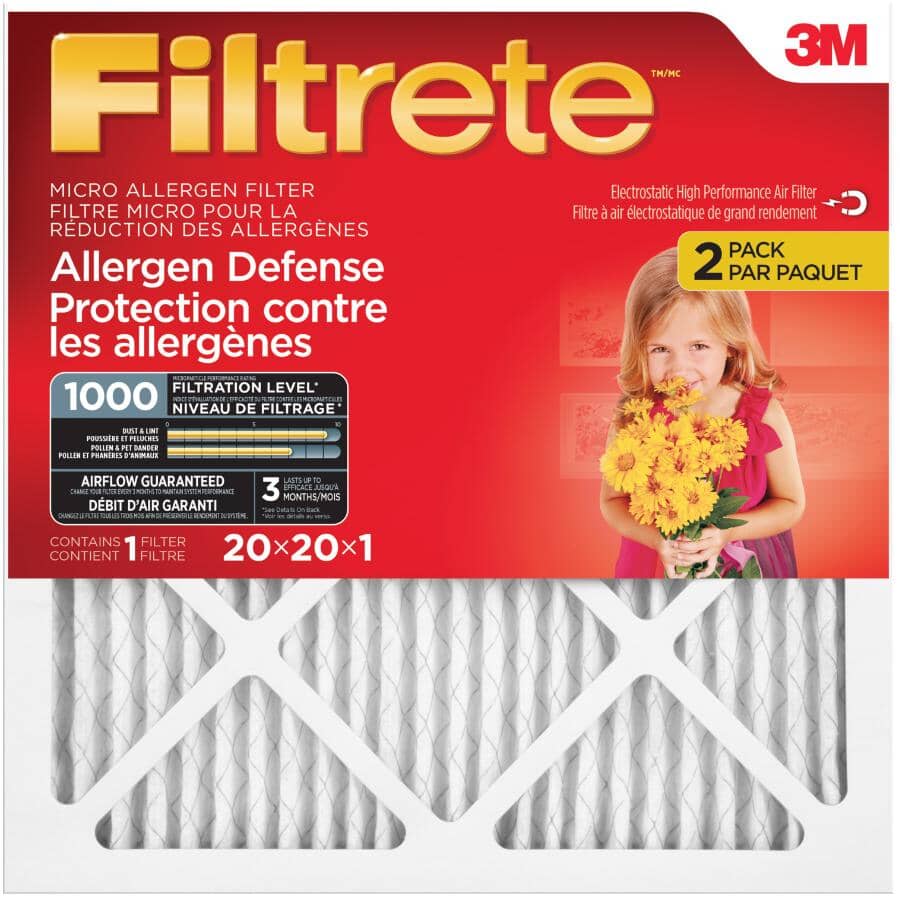 FILTRETE Allergen Defense Micro Allergen Furnace Filter | Home Hardware