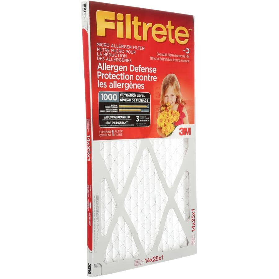 FILTRETE Allergen Defense Micro Allergen Furnace Filter | Home Hardware