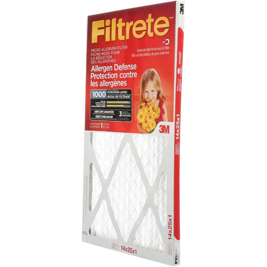 FILTRETE Allergen Defense Micro Allergen Furnace Filter | Home Hardware