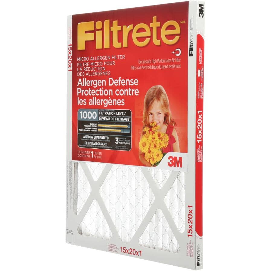 FILTRETE Allergen Defense Micro Allergen Furnace Filter | Home Hardware