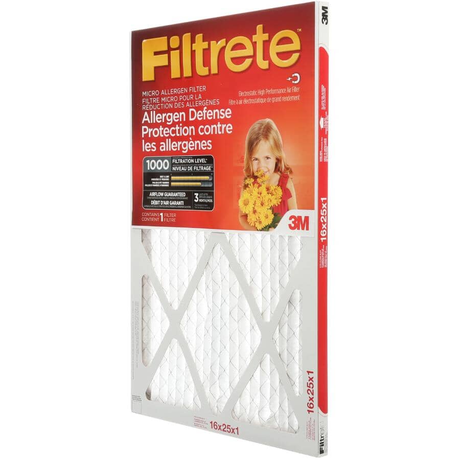 FILTRETE Allergen Defense Micro Allergen Furnace Filter | Home Hardware