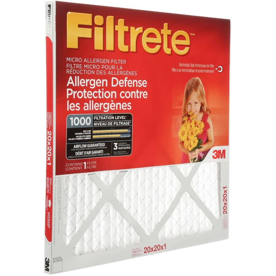 FILTRETE Allergen Defense Micro Allergen Furnace Filter | Home Hardware