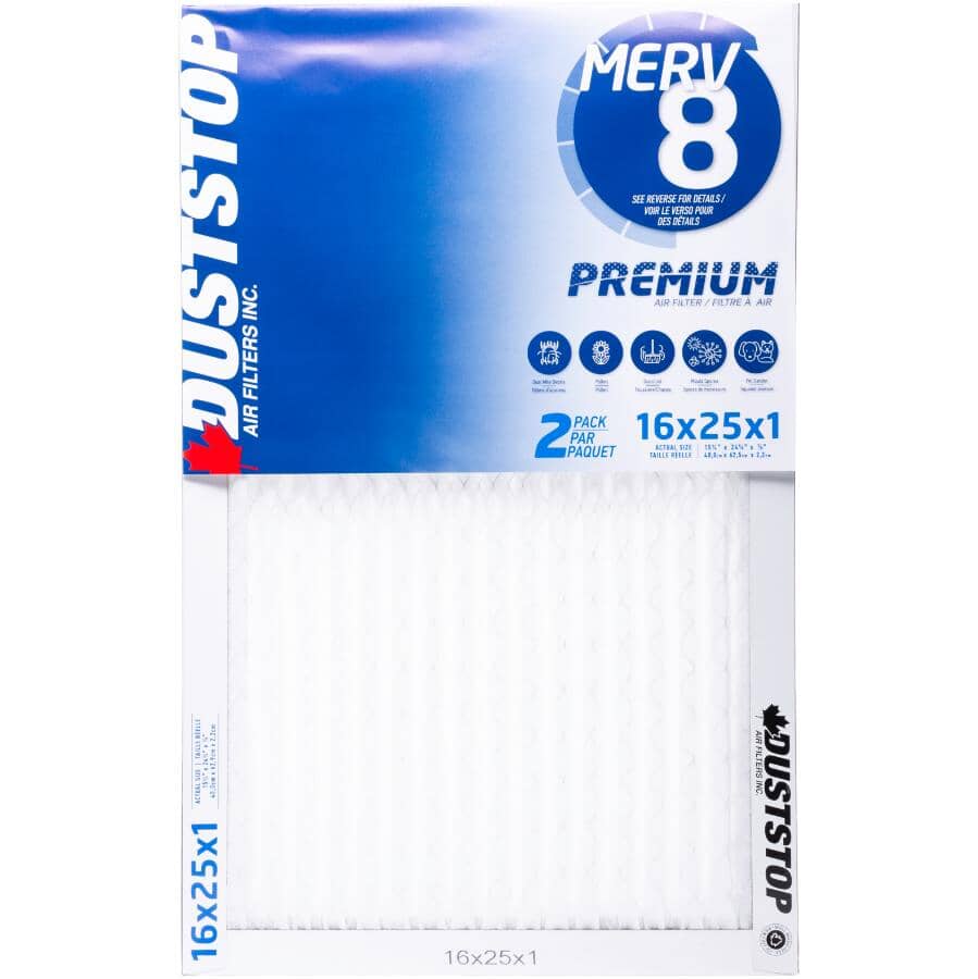 DUSTSTOP Pleated Furnace Air Filters | Home Hardware