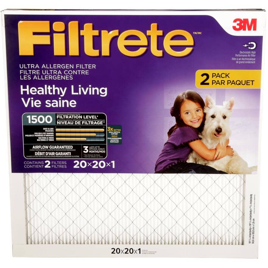FILTRETE Healthy Living Ultra Allergen Furnace Filter | Home Hardware