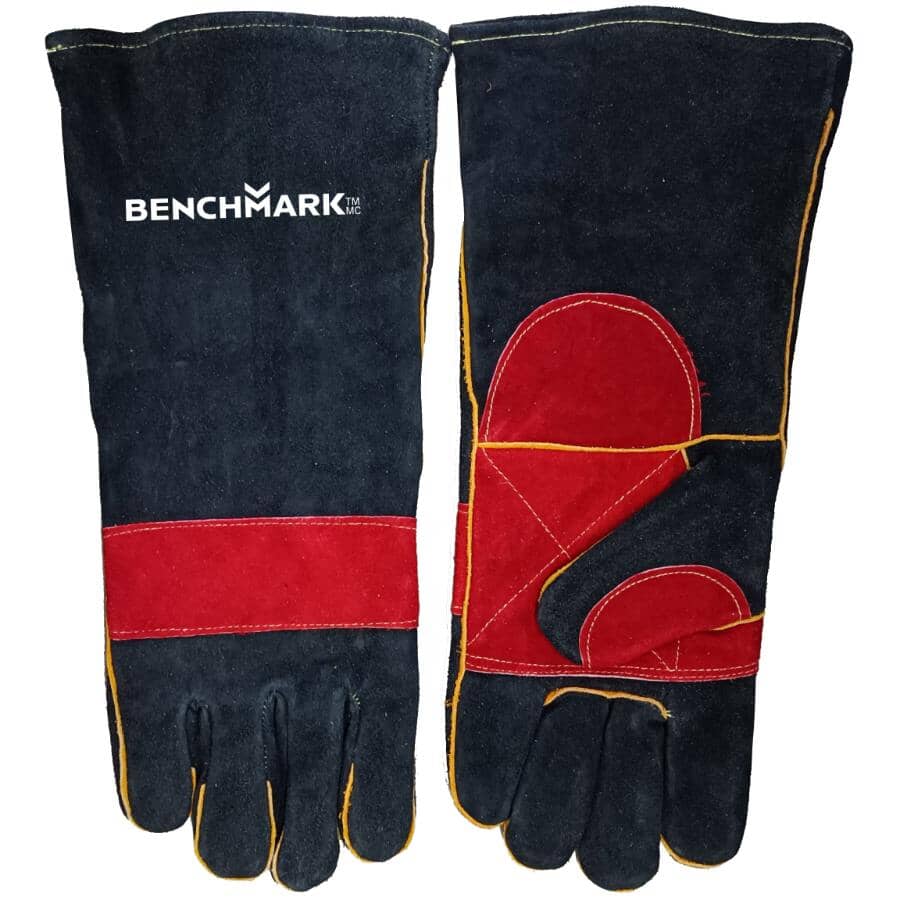 BENCHMARK Men's Split Leather Lined Welder Gloves | Home Hardware