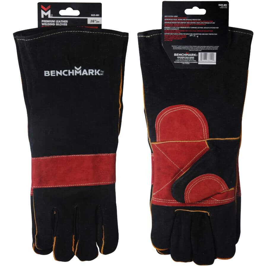 BENCHMARK Men's Split Leather Lined Welder Gloves | Home Hardware
