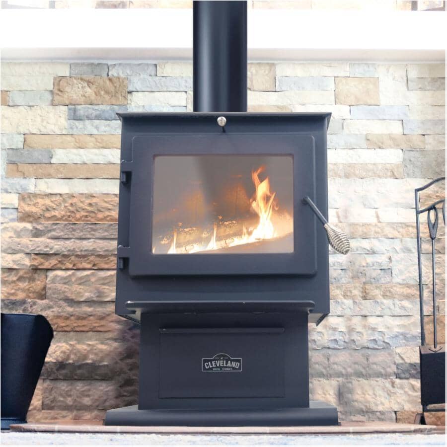 CLEVELAND IRON WORKS Huron EPA Wood Stove | Home Hardware