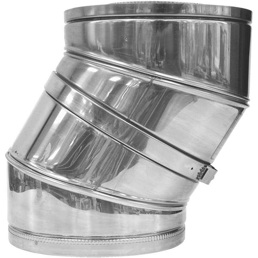 SELKIRK 6" 30 Degree Insulated Elbow Kit | Home Hardware