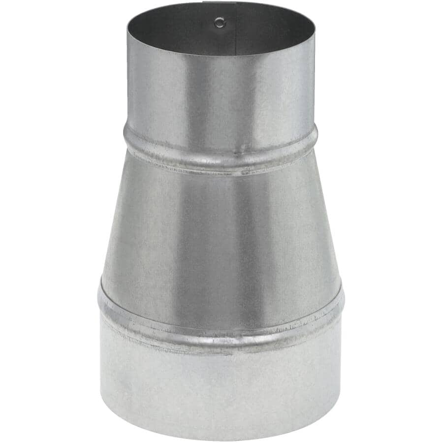 IMPERIAL MANUFACTURING 4" - 3" Galvanized Increaser / Reducer | Home ...
