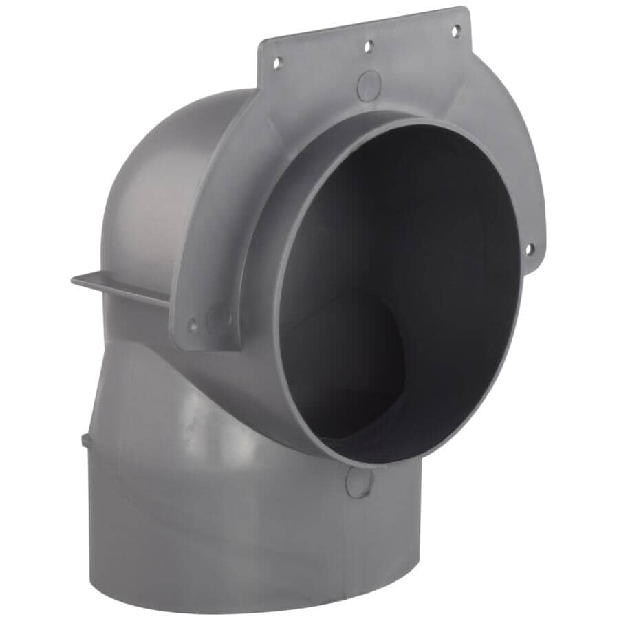 IMPERIAL MANUFACTURING 4" x 90 Degree Stack Head Elbow | Home Hardware