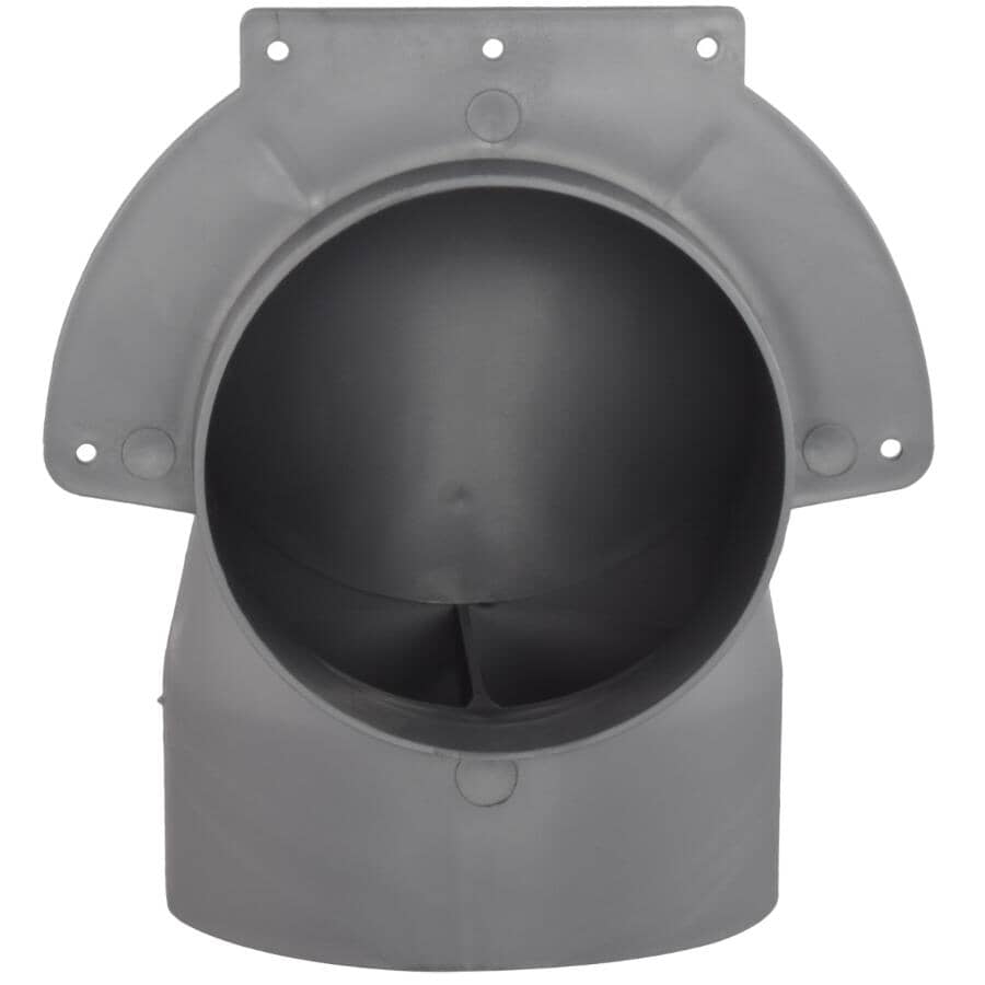 IMPERIAL MANUFACTURING 4" x 90 Degree Stack Head Elbow | Home Hardware