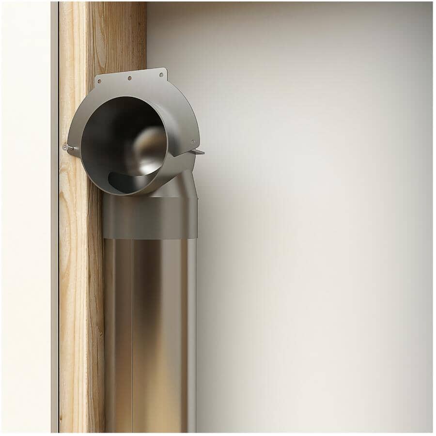 IMPERIAL MANUFACTURING 4" x 90 Degree Stack Head Elbow | Home Hardware