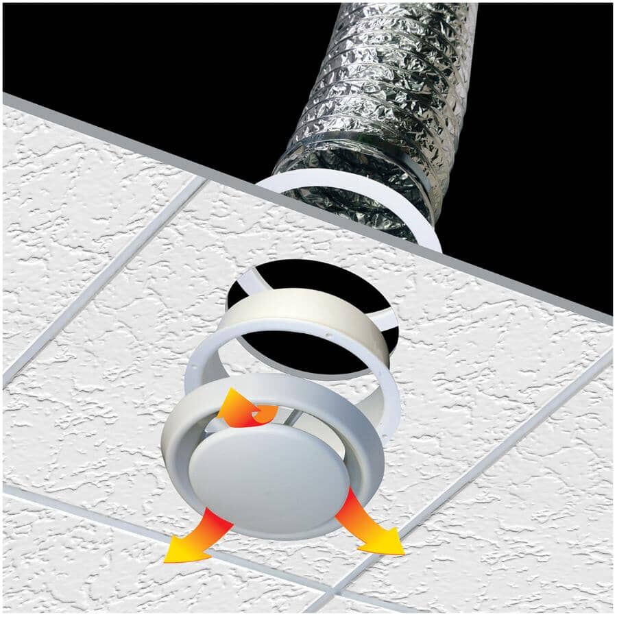 DUNDAS-JAFINE Round Air Diffuser | Home Hardware