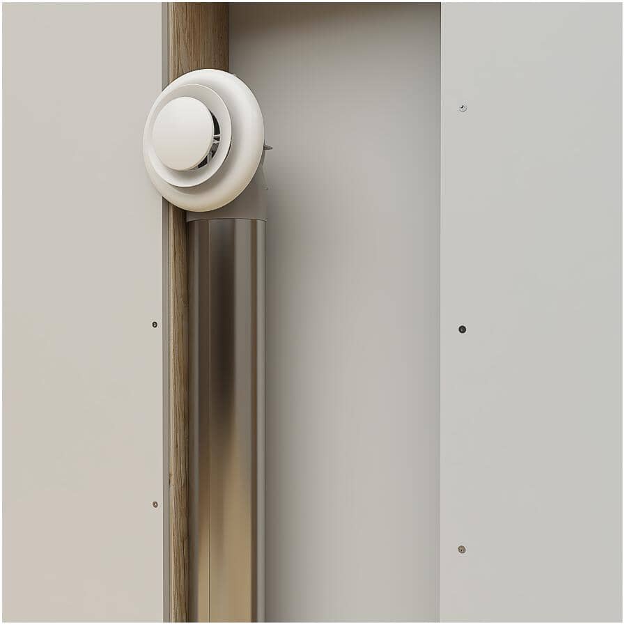 IMPERIAL MANUFACTURING 4" - 5" Round Hush Supply & Exhaust Air Diffuser ...