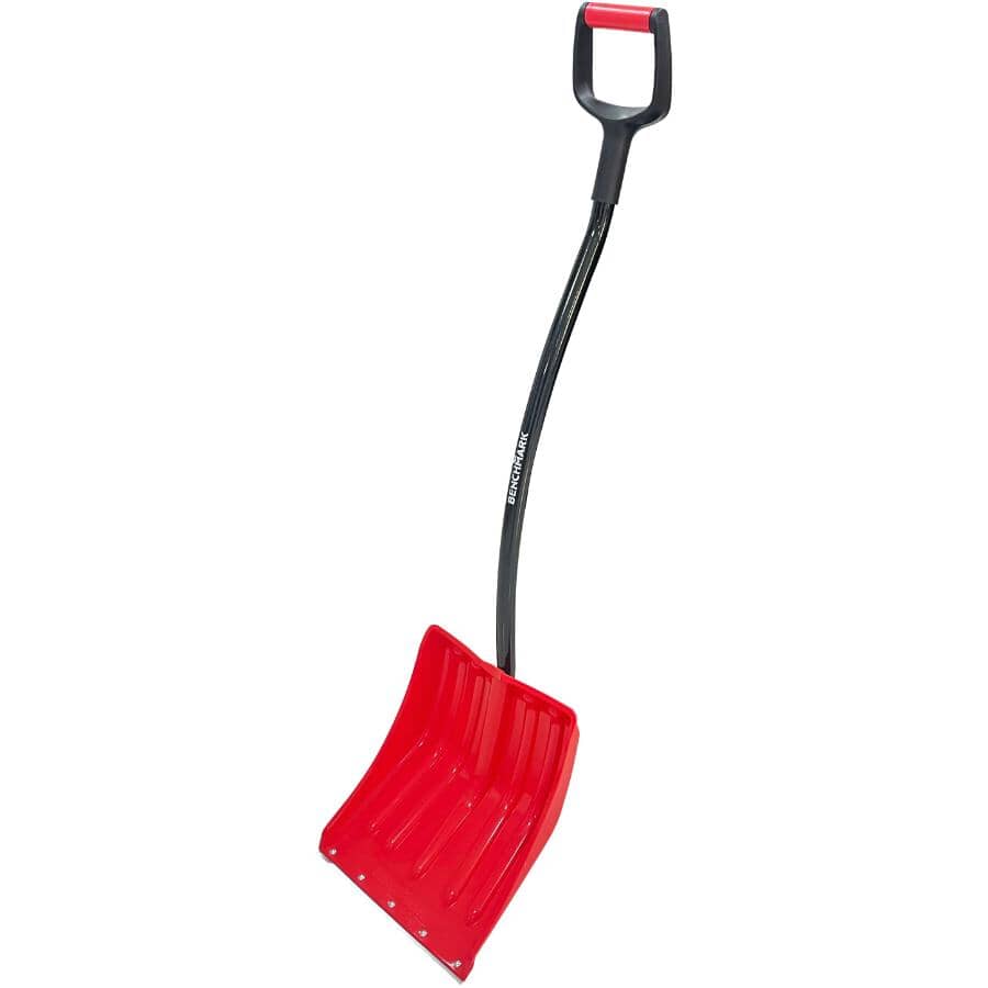 BENCHMARK 14" Poly Blade Snow Shovel with Ergonomic Handle | Home Hardware