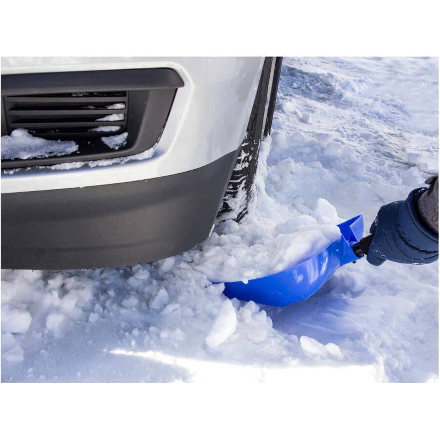 MALLORY Collapsible & Telescopic Auto Emergency Snow Shovel | Home Hardware