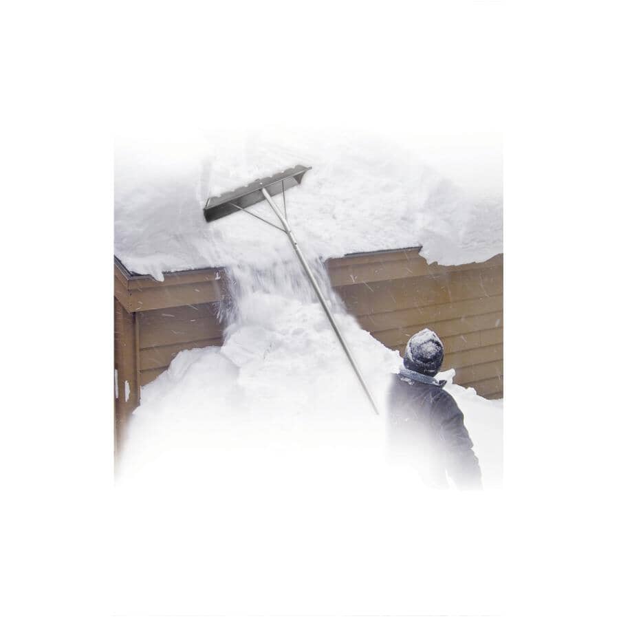 HOME ESSENTIALS 26" Blade 16' Handle Poly Roof Rake | Home Hardware