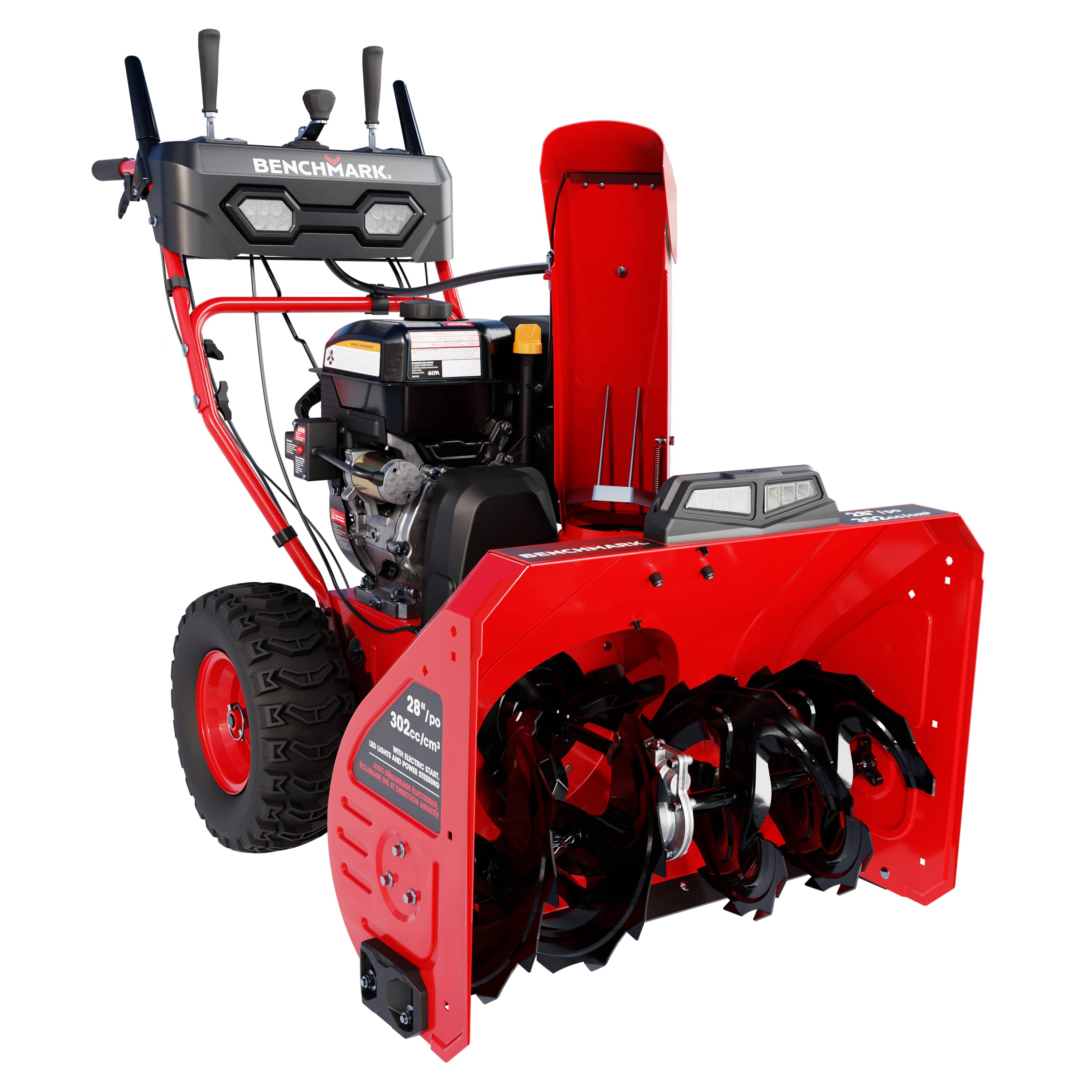 BENCHMARK 302cc 2-Stage Snow Blower - 28" | Home Hardware