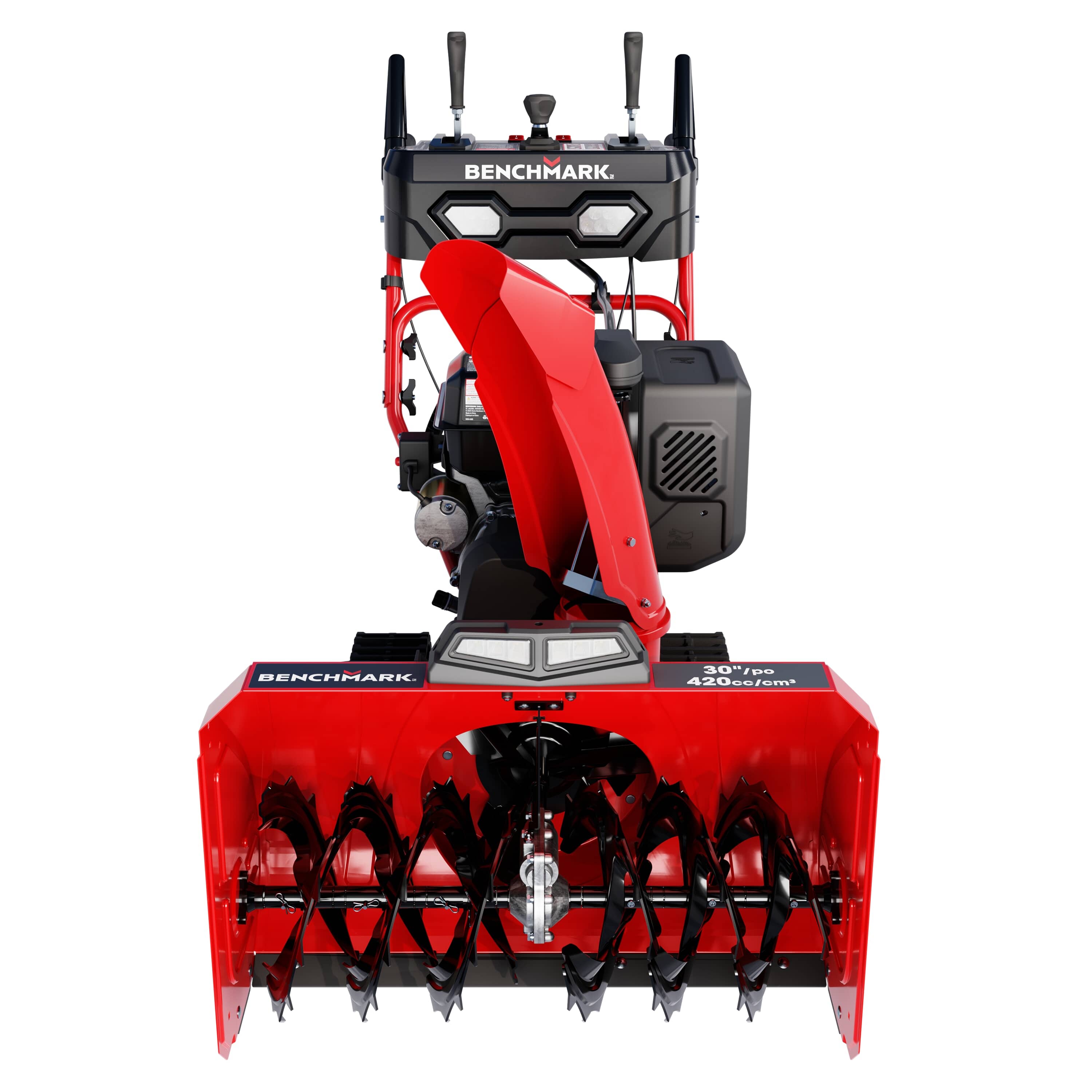 BENCHMARK 420cc 2-Stage Snow Blower with Electric Start & Power ...