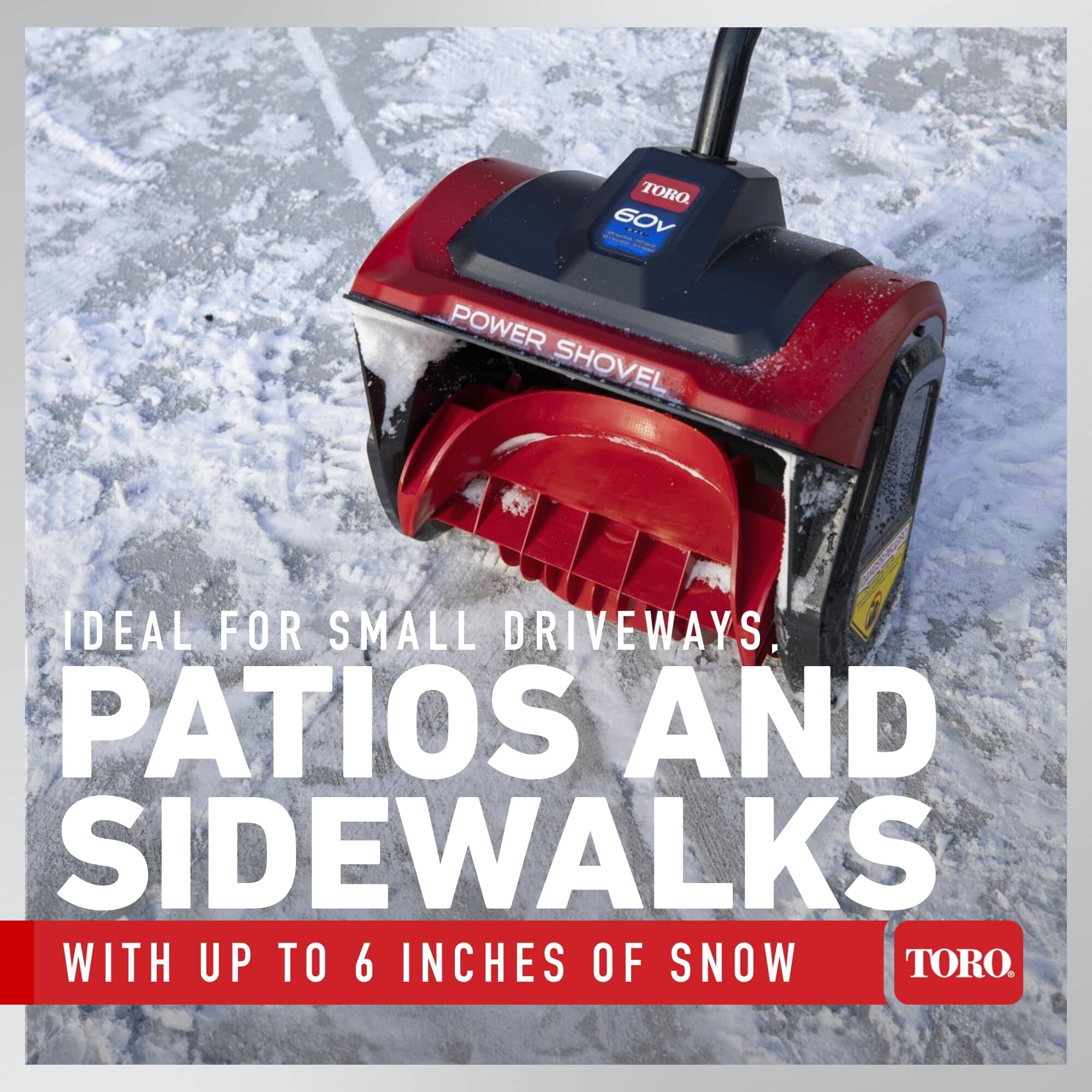 TORO 12" Power Shovel Cordless Snow Thrower | Home Hardware