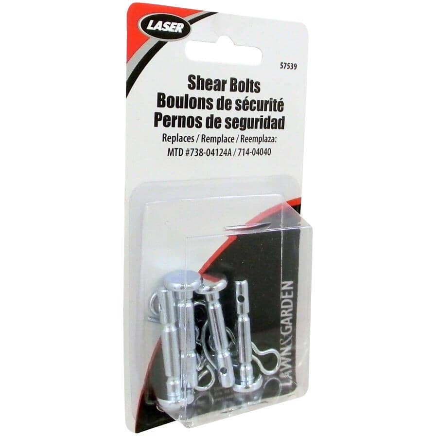 LASER 1/4" x 1-5/8" Shear Pins with Hitch Pins | Home Hardware