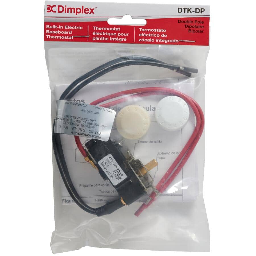 DIMPLEX Double Pole Baseboard Thermostat | Home Hardware