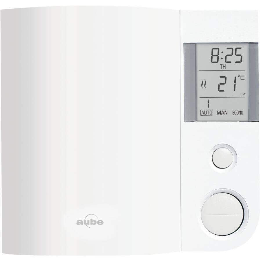 AUBE TECHNOLOGIES 5-2 Day Programmable Digital Baseboard Thermostat ...