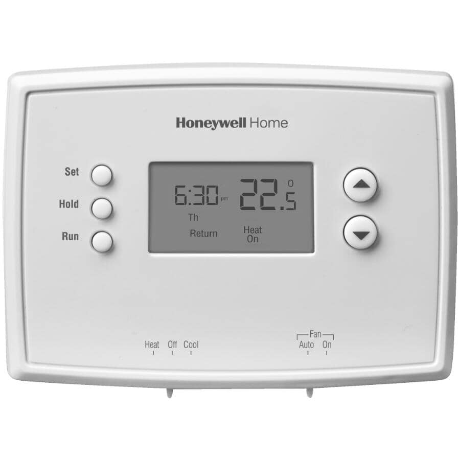 HONEYWELL HOME Programmable Thermostat with 1 Week Scheduling | Home ...