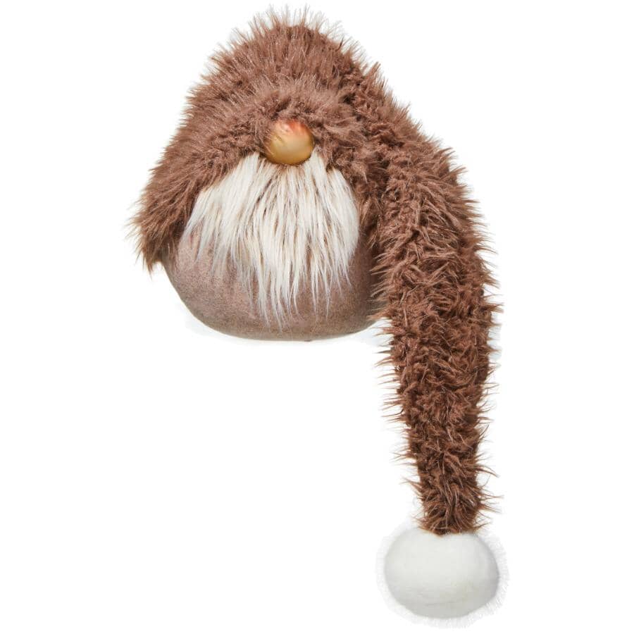 CHRISTMAS TRADITION 7" Plush Gnome Tabletop Decor | Home Hardware