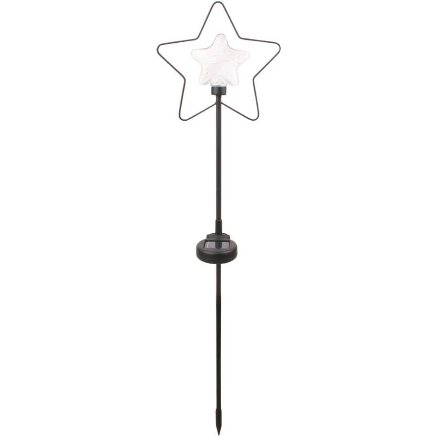 MOONRAYS Solar Double Star LED Stake Light | Home Hardware