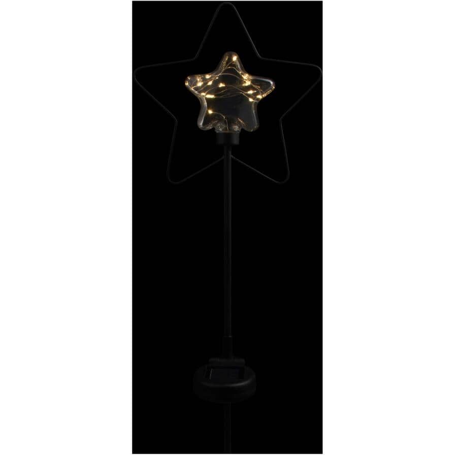 MOONRAYS Solar Double Star LED Stake Light | Home Hardware