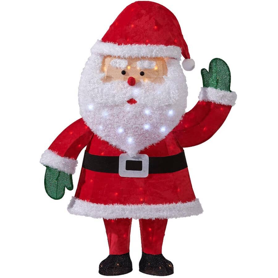 SYLVANIA 60" Frame Lit Santa | Home Hardware
