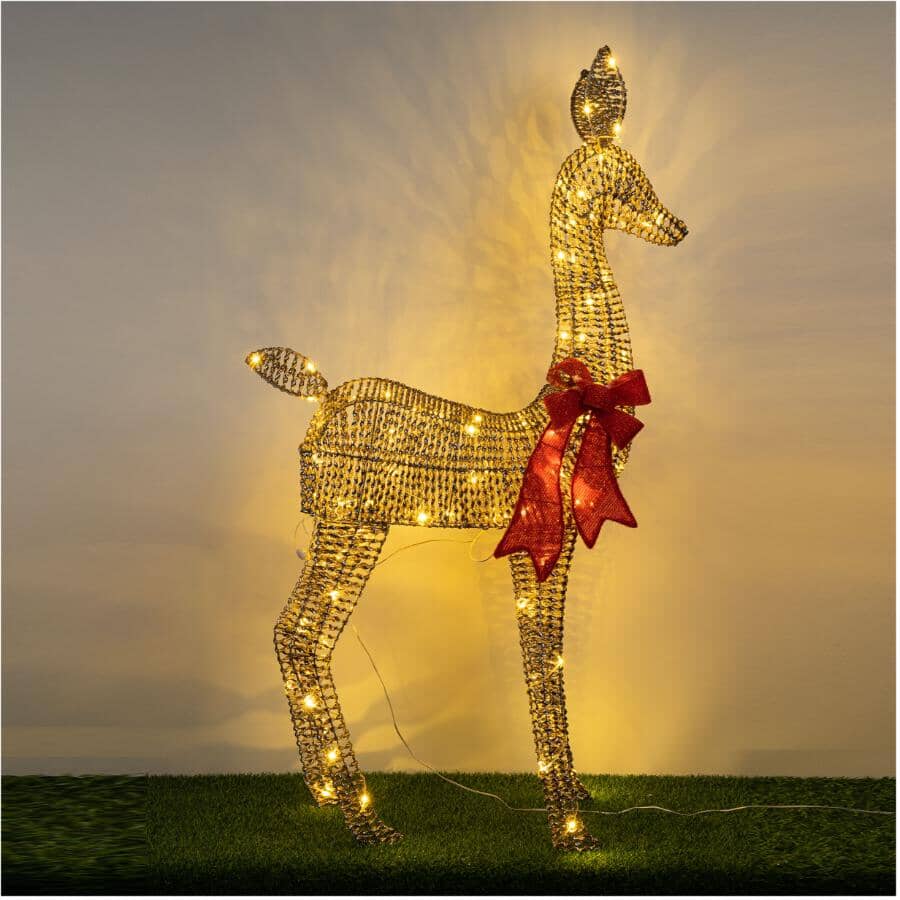 DANSON DECOR 52" Deer Lit Frame | Home Hardware