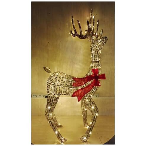 DANSON DECOR 64" Deer Lit Frame | Home Hardware