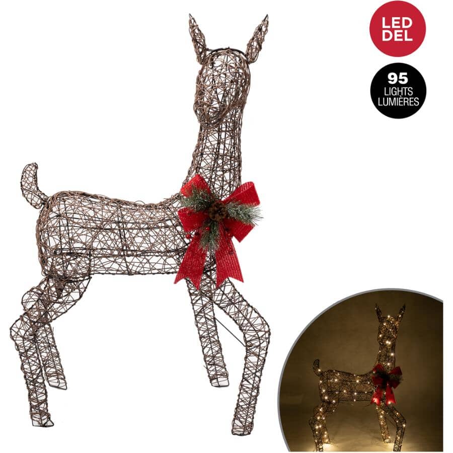 DANSON DECOR 35" Doe Lit Frame | Home Hardware