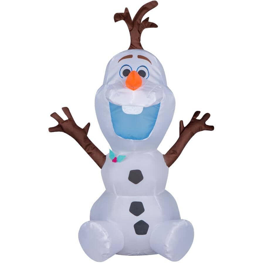 GEMMY 2' Olaf Airblown Inflatable Figure | Home Hardware