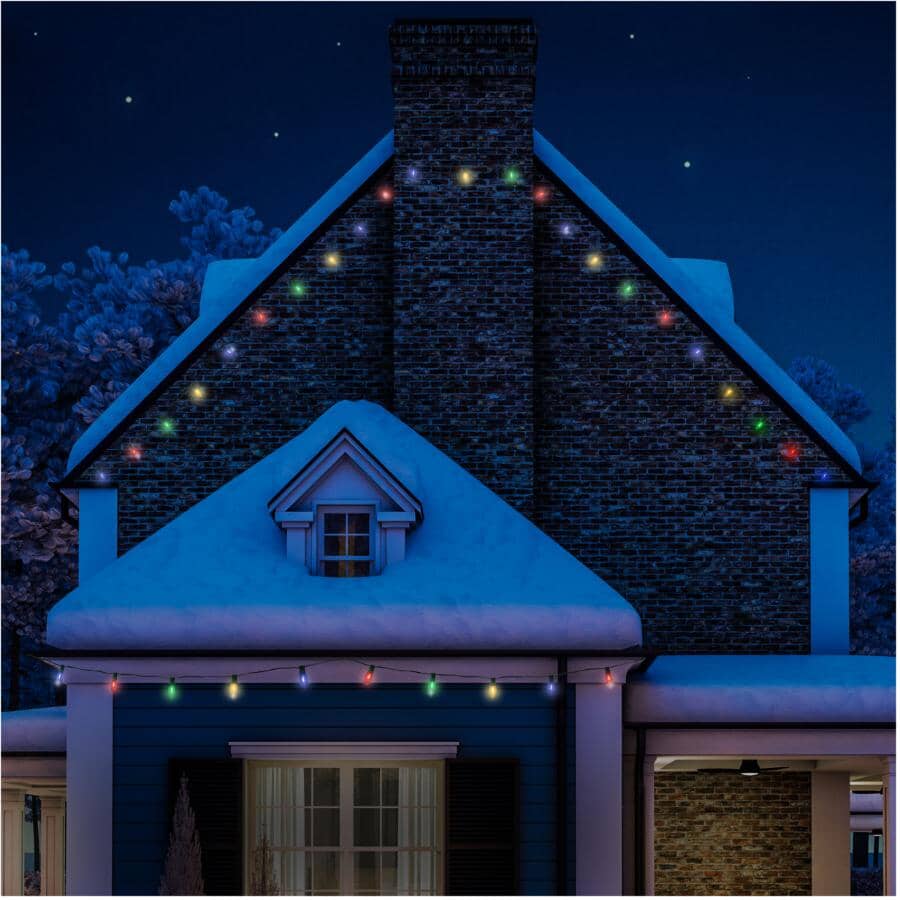 DANSON DECOR 25 LED Super Bright C9 Light set | Home Hardware
