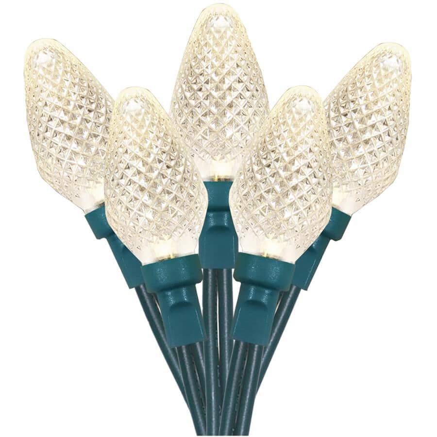 INSTYLE HOLIDAY C7 Light Set with Green Wire | Home Hardware