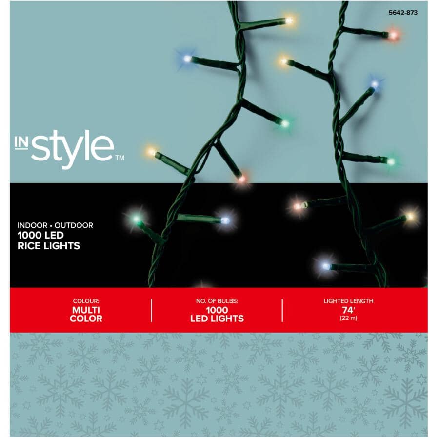 INSTYLE HOLIDAY 8 Function Rice Light Set | Home Hardware