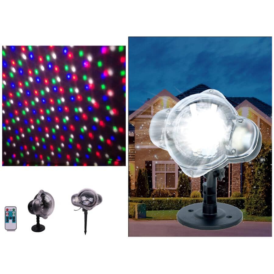 INSTYLE HOLIDAY Multi Colour Dot LED Motion Projector | Home Hardware