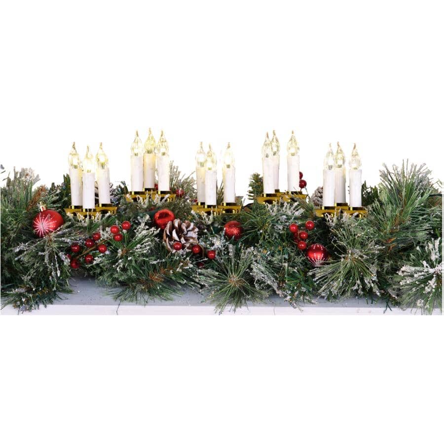 DANSON DECOR 15 Triple Candle Light Set | Home Hardware