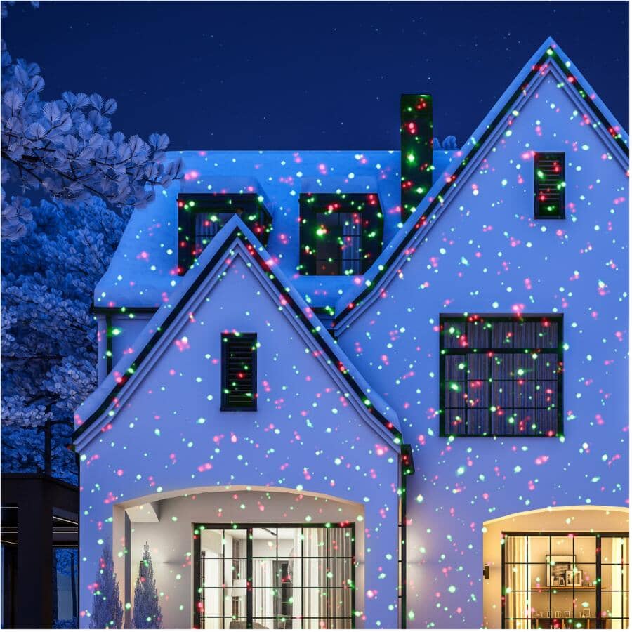 DANSON DECOR Red & Green Dot LED Moving Laser Projector | Home Hardware