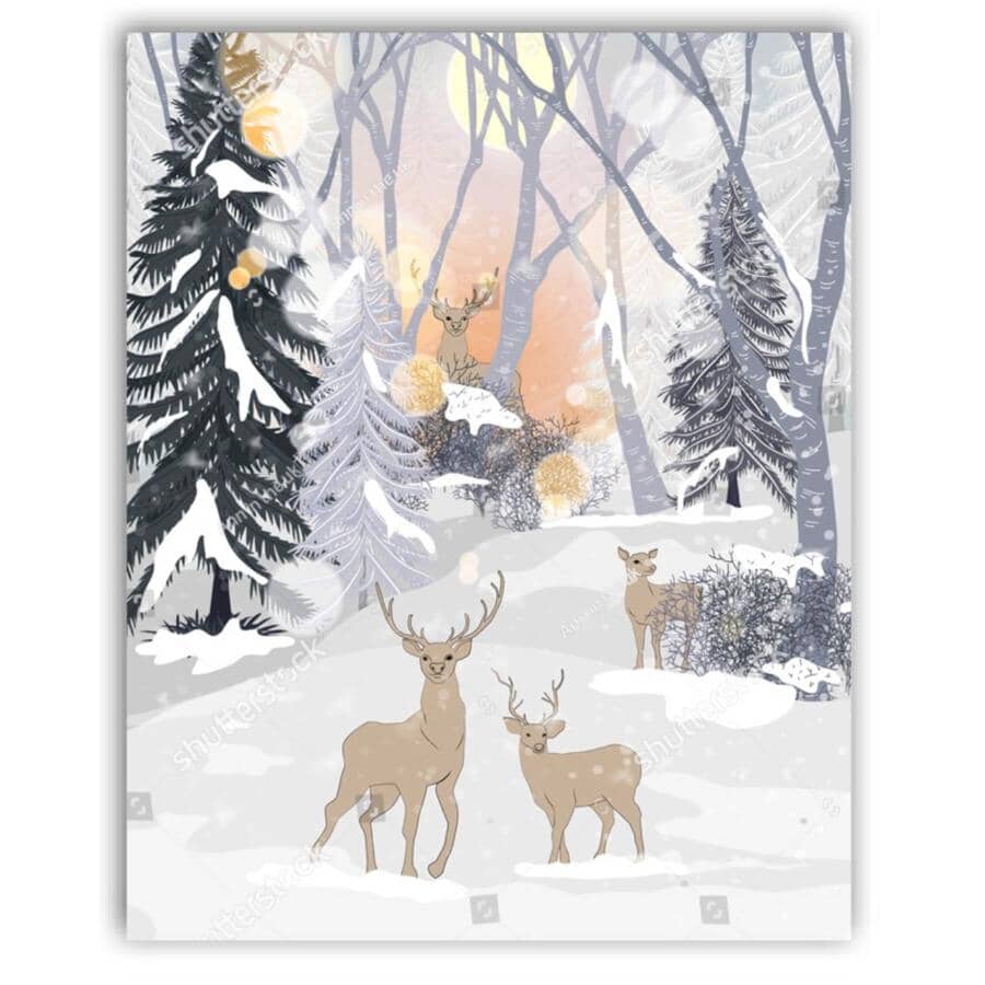 SANTALAND 13" x 10" Vertical Christmas Gift Bag | Home Hardware