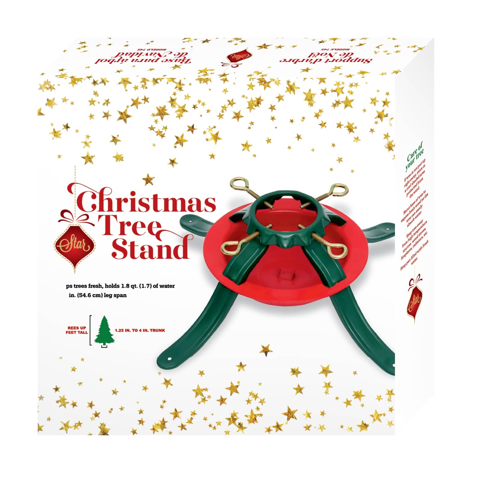 STAR 7' x 4.5" D Metal Tree Stand with Legs | Home Hardware