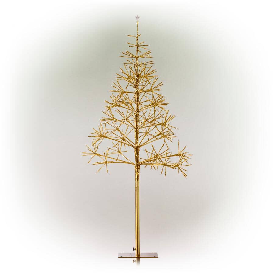 ALPINE 4.4' Indoor/Outdoor Gold Twig Tree | Home Hardware