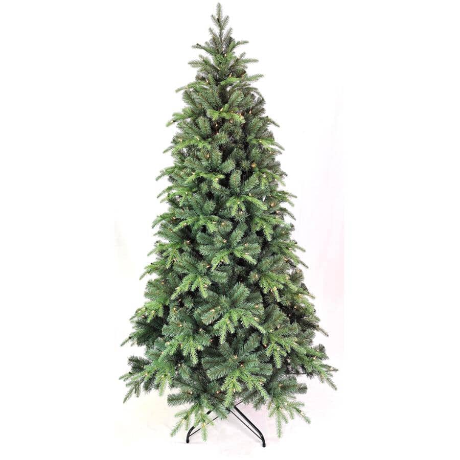 INSTYLE HOLIDAY 7' Nordic Blue Downswept Fir Christmas Tree | Home Hardware